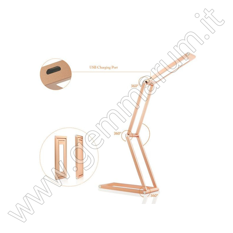 LED Pocket Lamp - gold