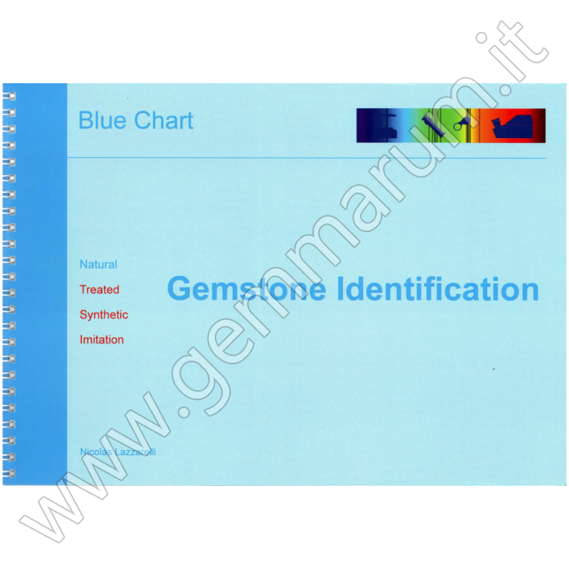 Gemstones Identification-Blue Chart Ed. 2023