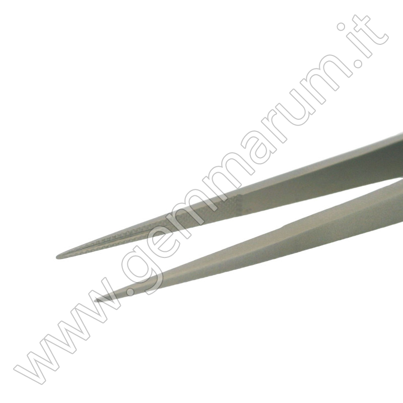 PINZETTA INOX CON SCANALATURA 1 pz