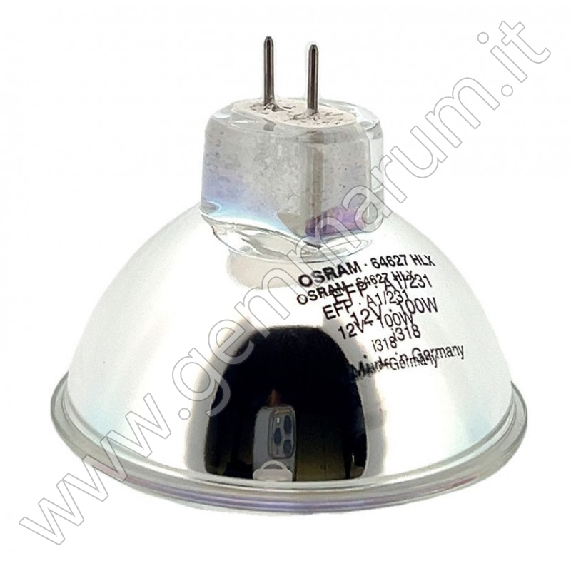 Halogen display/optik Lamp for EK 12V-100Watt