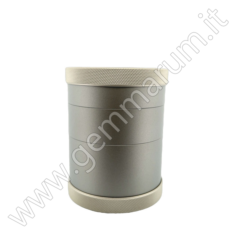 GEMAX Metal box for diamond sieve plates Ø 80 mm