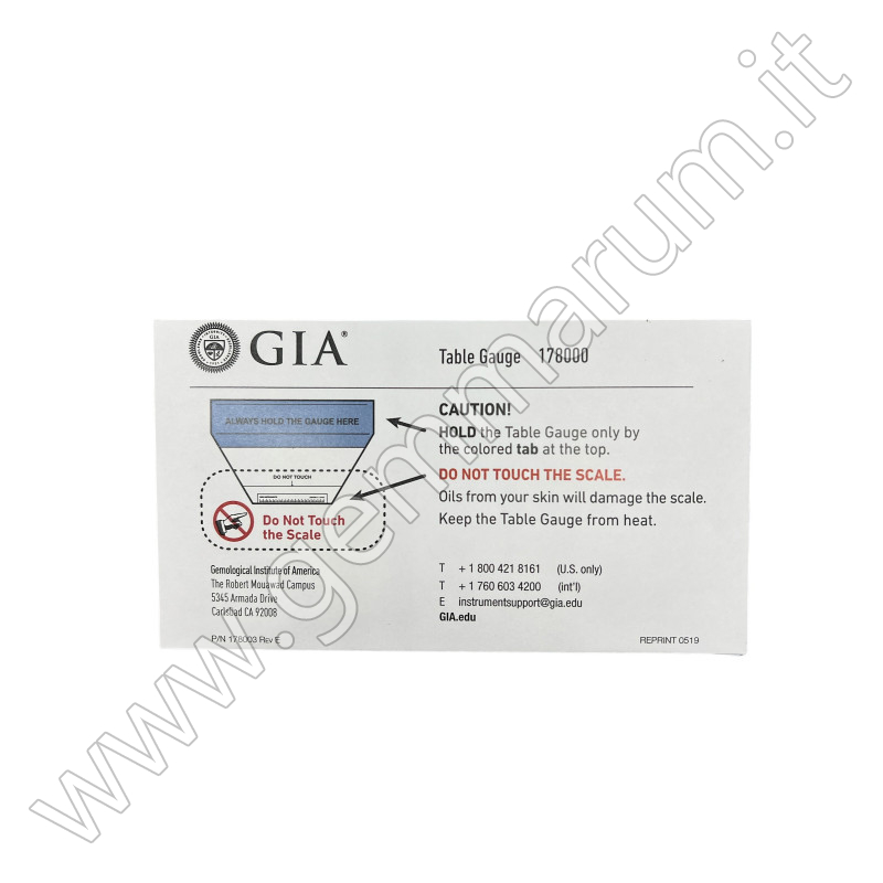 GIA TABLE GAUGE